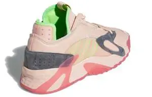 Adidas Streetball Athletic Sneakers - Pink/grey/green