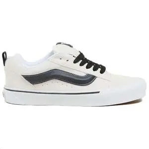 VANS Knu Skool Suede Sneakers - White/black