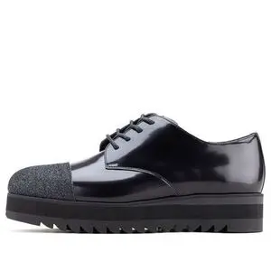 Onitsuka Tiger Derby Platform Shoes - Black
