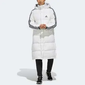 Adidas 3-stripes Long Hooded Down Parka