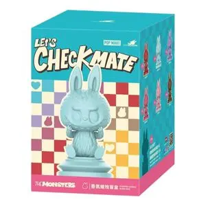 POP MART The Monsters Labubu Let's Checkmate Scented Candle Sealed Case - Multi-color