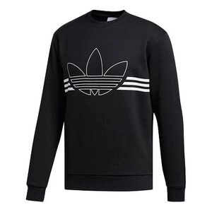 Adidas Originals Outline Crewneck Pullover - Black