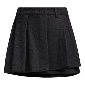 Adidas Wool Blended Front Pleated Skirt