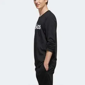 Adidas Neo M Ce Lnr Ls Logo Printing Round Neck Long Sleeves