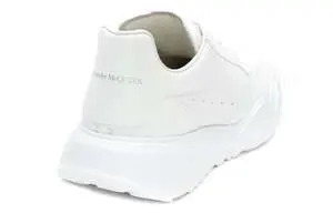 Alexander McQueen Court Trainers Leather - White