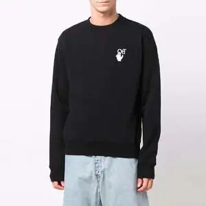 Off-White Fw21 Logo Arrow Pattern Sweatshirt