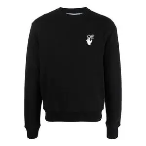 Off-White Fw21 Logo Arrow Pattern Sweatshirt - Black