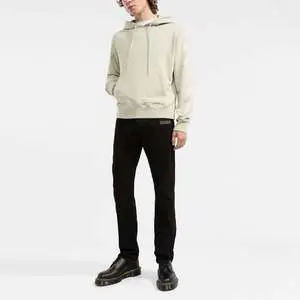 Off-White Hoodie With Logo Pattern