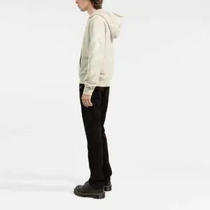 Off-White Hoodie With Logo Pattern