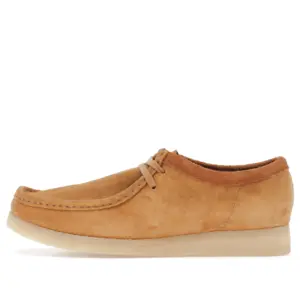 Clarks Clarks Wallabee Suede Lace-Up Shoes Oakmoss