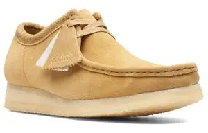 Clarks Wallabee Suede Lace-up Shoes - Oakmoss