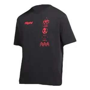 JORDAN Flight Heritage 85 T-shirt 'black Red