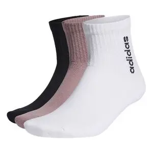 Adidas Neo Quarter Logo Socks 3 Pack - Default Color