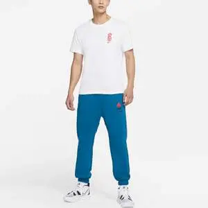 Nike Basketball Training Fleece Lined Stay Warm Bundle Feet Sports Pants/trousers/joggers Blue - Default Color
