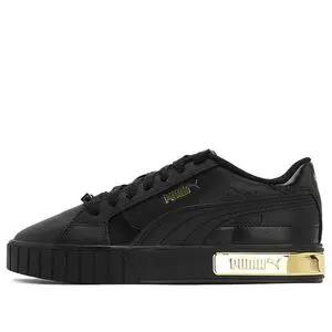 PUMA Cali Star Metallic Platform Sneaker - Black