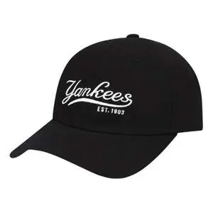 MLB Logo Baseball Cap - Black