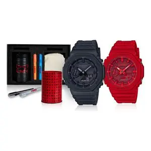 Casio Casio G-Shock Analog LOVERS-TOOLKIT Black & Red