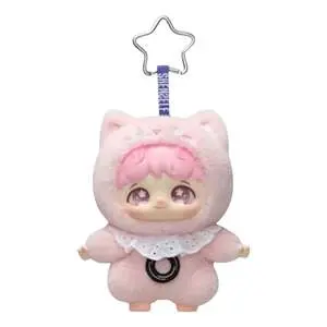 POP MART Say Hi" Plush Doll Pendant - Multi-color