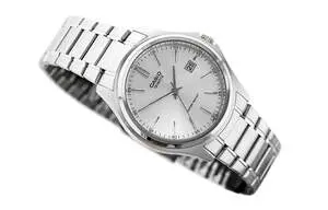 Casio Analog Stainless Steel Watch - Silver