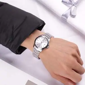 Casio Analog Stainless Steel Watch - Silver
