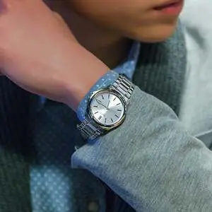 Casio Analog Stainless Steel Watch - Silver
