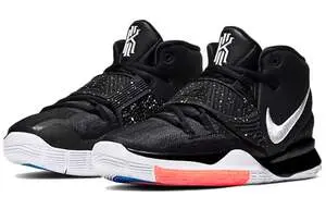 Nike Kyrie 6 "jet Black" Basketball Sneakers
