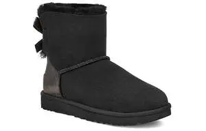 UGG Mini Bailey Bow Glitz 'dark Grey