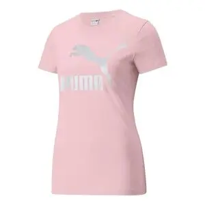 PUMA Classics Logo Print Short Sleeve T-shirt - Default Color