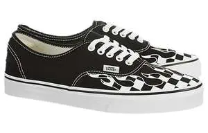 VANS Authentic Checker Flame Sneakers