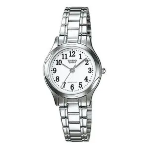 Casio Stainless Steel Strap Analog Watch - Silver