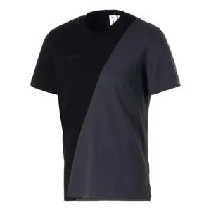 PUMA Casual T-shirt 'black - Black/grey