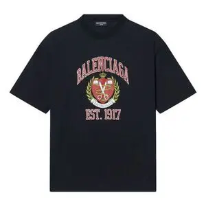 Balenciaga Est.1917 Crest Logo T-shirt