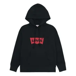 LEVI'S Alphabet Logo Hoodie - Black
