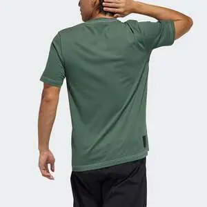 Adidas Wuji Tee Graphic Print Shirt Green