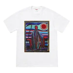 Supreme Ss19 Reaper Tee Printing Short Sleeve - White