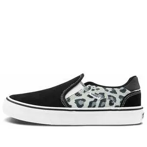 VANS Vans Slip-On Leopard Print Casual Shoes Black/leopard
