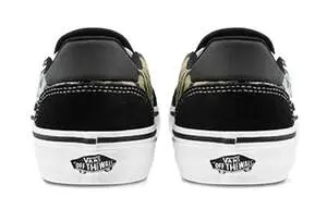 VANS Slip-on Leopard Print Casual Shoes - Black/leopard