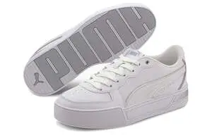 PUMA Skye Metallic Sneakers - White/grey