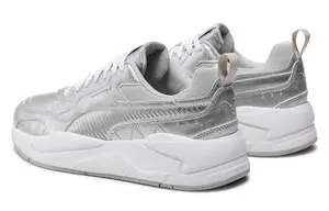 PUMA X-ray2 Square Metallic Tum Sneakers - Silver/white