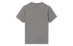Kenzo Classic Tiger Head Printing Round Neck Short Sleeve Gray
