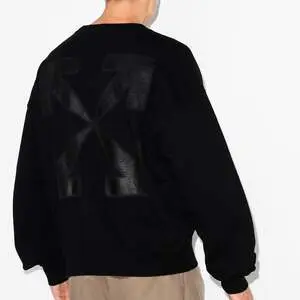 Off-White Mona Lisa Appliqué Sweatshirt