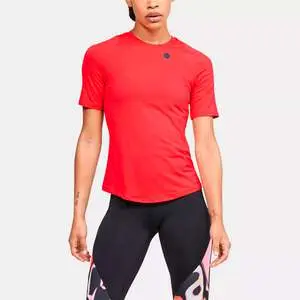 Under Armour Rush Training Sports Splicing Breathable Short Sleeve