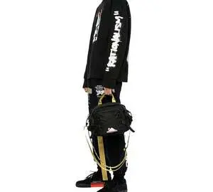 Off-White Golden Ratio" Graffiti Long Sleeve Sweater