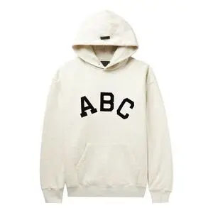 Fear Of God Abc Hoodie 'cream Heather