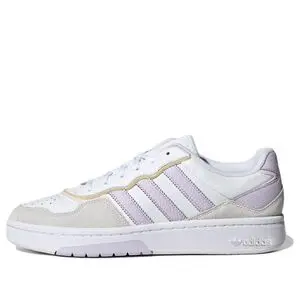 Adidas Originals Courtic Low Top Sneakers - White/purple