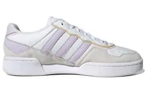 Adidas Originals Courtic Low Top Sneakers - White/purple