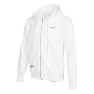 Nike Back Logo Sports Knit Hooded Zipper With Lacing Closure