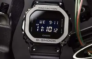 Casio G-shock Square Quartz Watch - Black