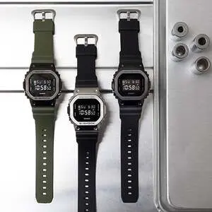 Casio G-shock Square Quartz Watch - Black