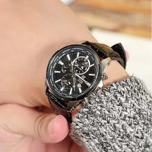 Casio Edifice Quartz Watch With Sapphire Crystal And Solar Power